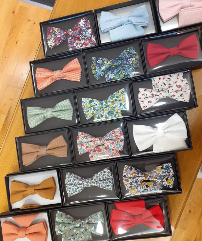 Nœuds papillon chez Henry Habilleur à Niort