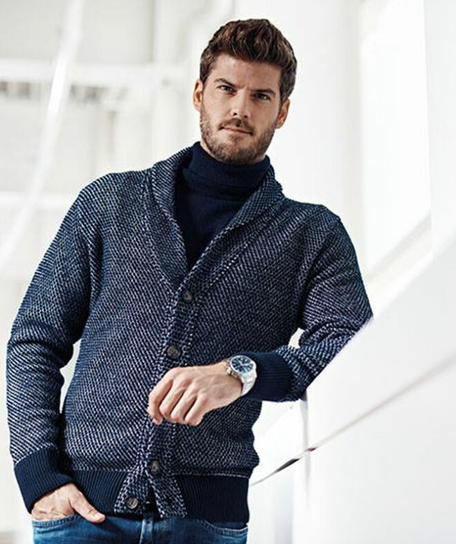 Pull à col roulé chez Henry Habilleur